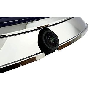 PYvideo Emblem Backup Camera for F150 F250 F350 F450 F550 (2009-2014) with aftermarket Monitor