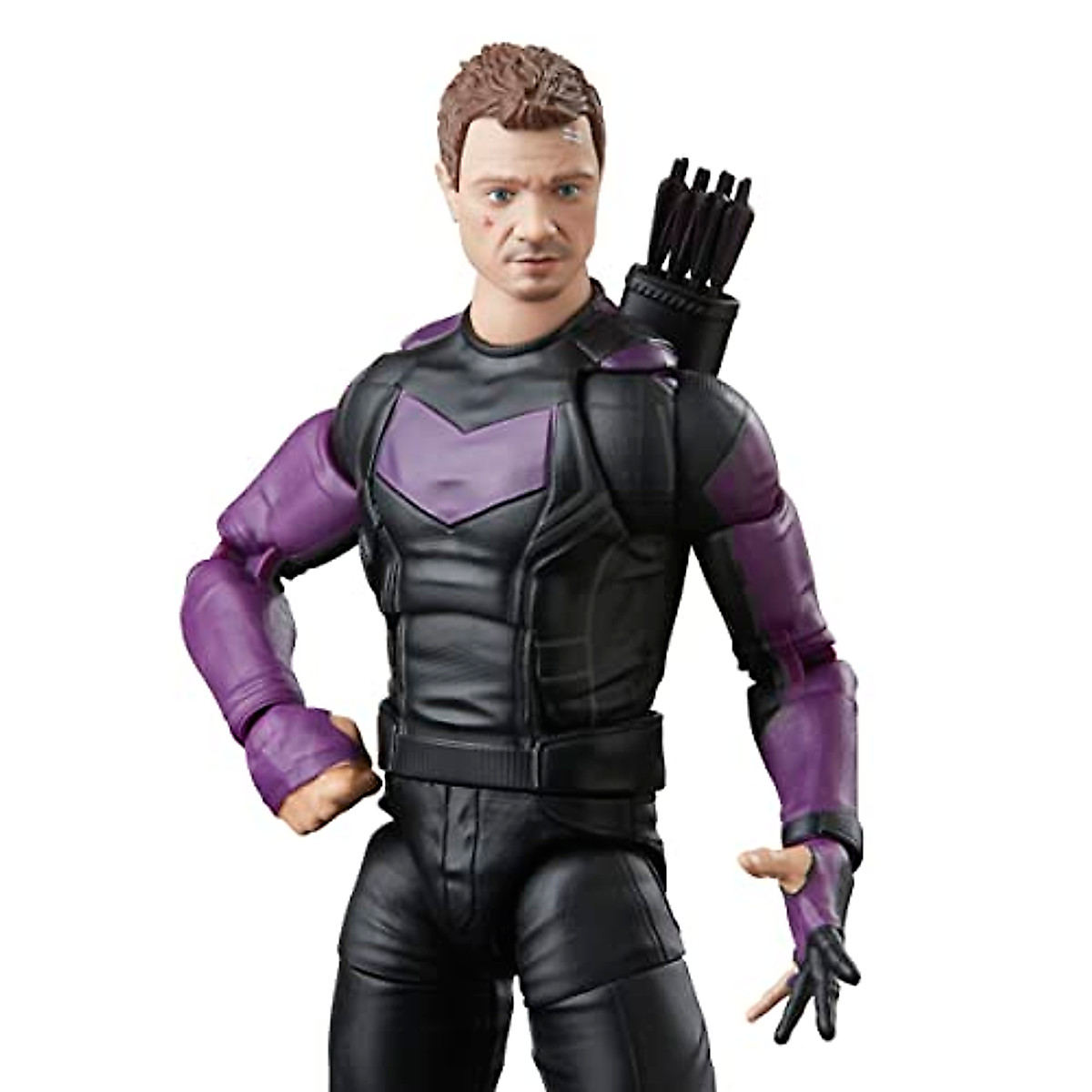 Marvel Legends Series MCU Disney Plus Marvel’s Hawkeye Action Figure 6-inch Collectible Toy, 4 Accessories and 1 Build-A-Figure Part