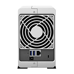 Synology DiskStation DS220j NAS Server with RTD1296 1.4GHz CPU, 512MB Memory, 36TB HDD Storage, 1 x 1GbE LAN Port, DSM Operating System
