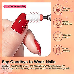 REDNEE 21pcs Dip Powder Nail Kit Starter - 12 Colors Spring Colors Acrylic Nail System with Tools for Manicure Nail Design RE38