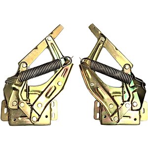 APDTY 159879 Hood Hinge Assembly Kit (L & R) 1967-1972 Ford F-100, F-250, F-350
