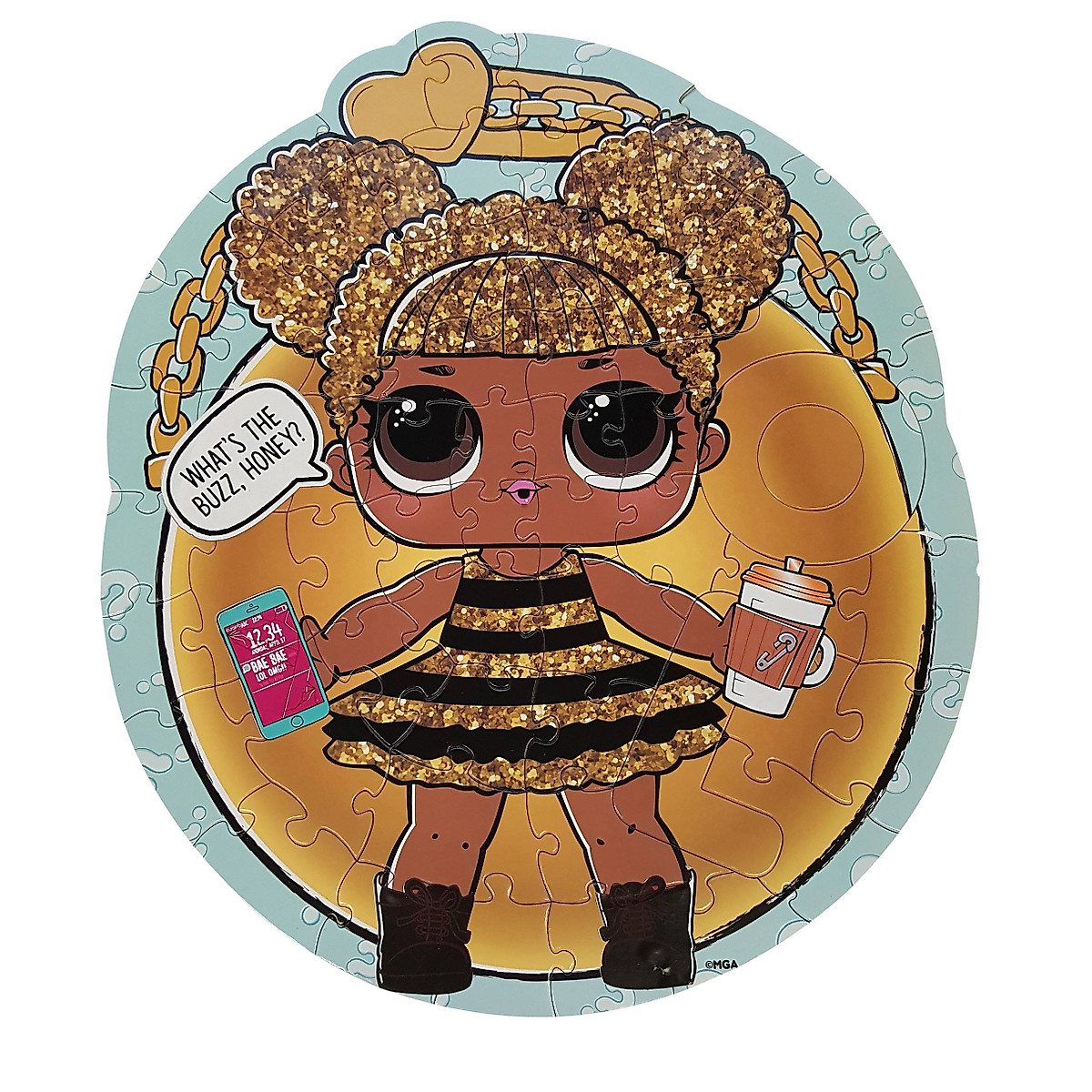 LOL - SURPRISE PUZZLE (15 In x 13 In) 60 Pieces - Based on the Hottest New Craze - The L.O.L. Surprise! Doll