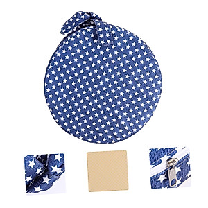 Toddmomy 2 Pcs Height Increasing Seat Cushion Mat Cotton Fabric (Filler: High-Density Sponge) Baby Washable