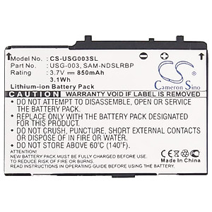 VINTRONS Battery Replacement Compatible for Nintendo DS, DS Lite,