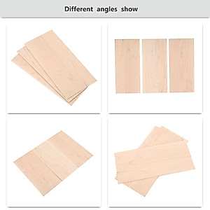 3Pcs Guitar Head Veneers, Maple Guitar Headplate for Guitar Luthiers Replacement Tool Maple Wood Veneer Maple Veneer Maple Veneer Maple Veneer