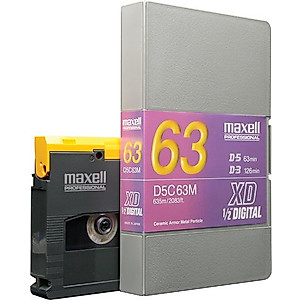 Maxell D5-C63M D-5 Tape