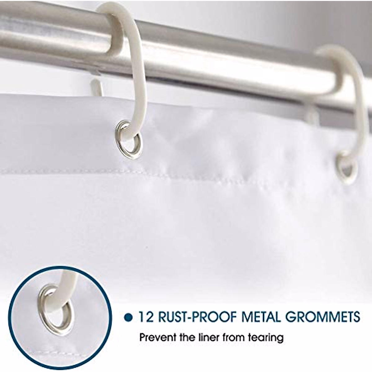 ArtSocket 4 Pcs Shower Curtain Set Christmas Night Scene Santa Claus with Non-Slip Rugs Toilet Lid Cover and Bath Mat Bathroom Decor Set 72" x 72"