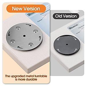 Human Hip Joint Model, Flexible 1:1 Anatomical Model Life Size with Ligaments 360° Rotatable Wooden Display Base, Anatomy Diagram for Classroom Education & Medical Training