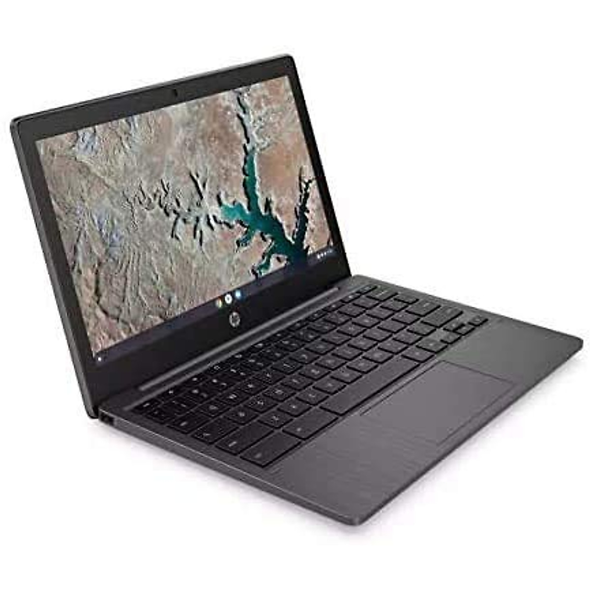 HP Chromebook 11.6" HD (1366 x 768) Anti-Glare Laptop, MediaTek MT8183 Octa-Core, 4 GB RAM, 32 GB eMMC, Media Card Reader, Wi-Fi, Bluetooth, Webcam, Chrome OS, Ash Gray