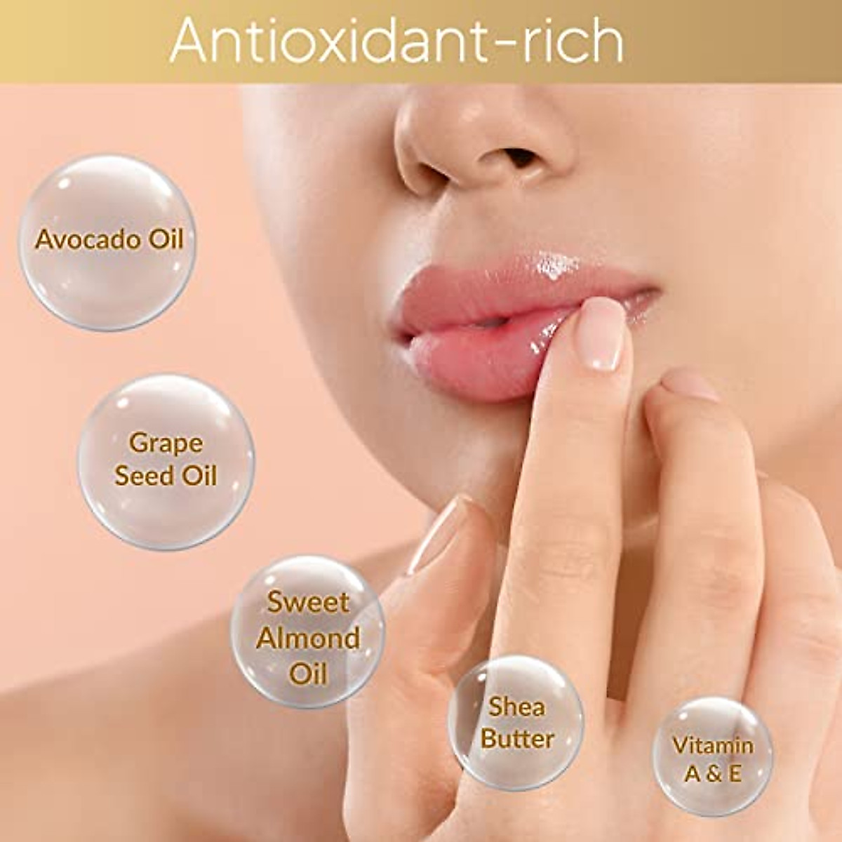 YUGLO Moisture & Collagen Booster Lip Sleeping Mask | Treatment to Restore, Hydrate & Plump Dry, Chapped Lips - Vanilla