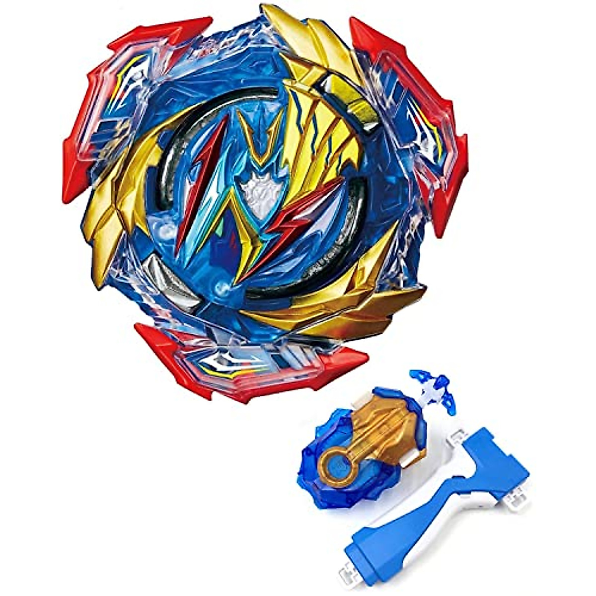 Desamvap Bey Battling Tops Burst Pro Series Dynamite B-193 Ultimate Valkyrie Variable'-9 Bey Blades with Launcher & Grip Battle Game Set Right Spin DB Layer System, Toys Gifts for Kids Children Boys