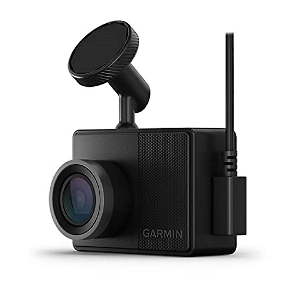 Garmin Dash Cam 57, 1440p and 140-degree FOV, Monitor Your Vehicle While Away w/ New Connected Features, Voice Control, Compact and Discreet, International Version (Dash Cam 57)
