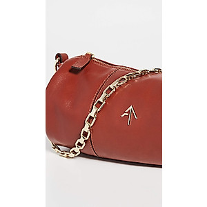 MANU Atelier Women's Cylinder Shoulder Bag, Redbole, One Size