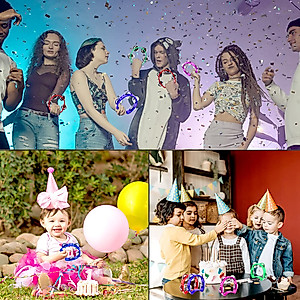 Vmiapxo 5 Pack Colored Plastic Tamborines Musical Instrument, Students Small Handheld Tambourine Percussion Bulk