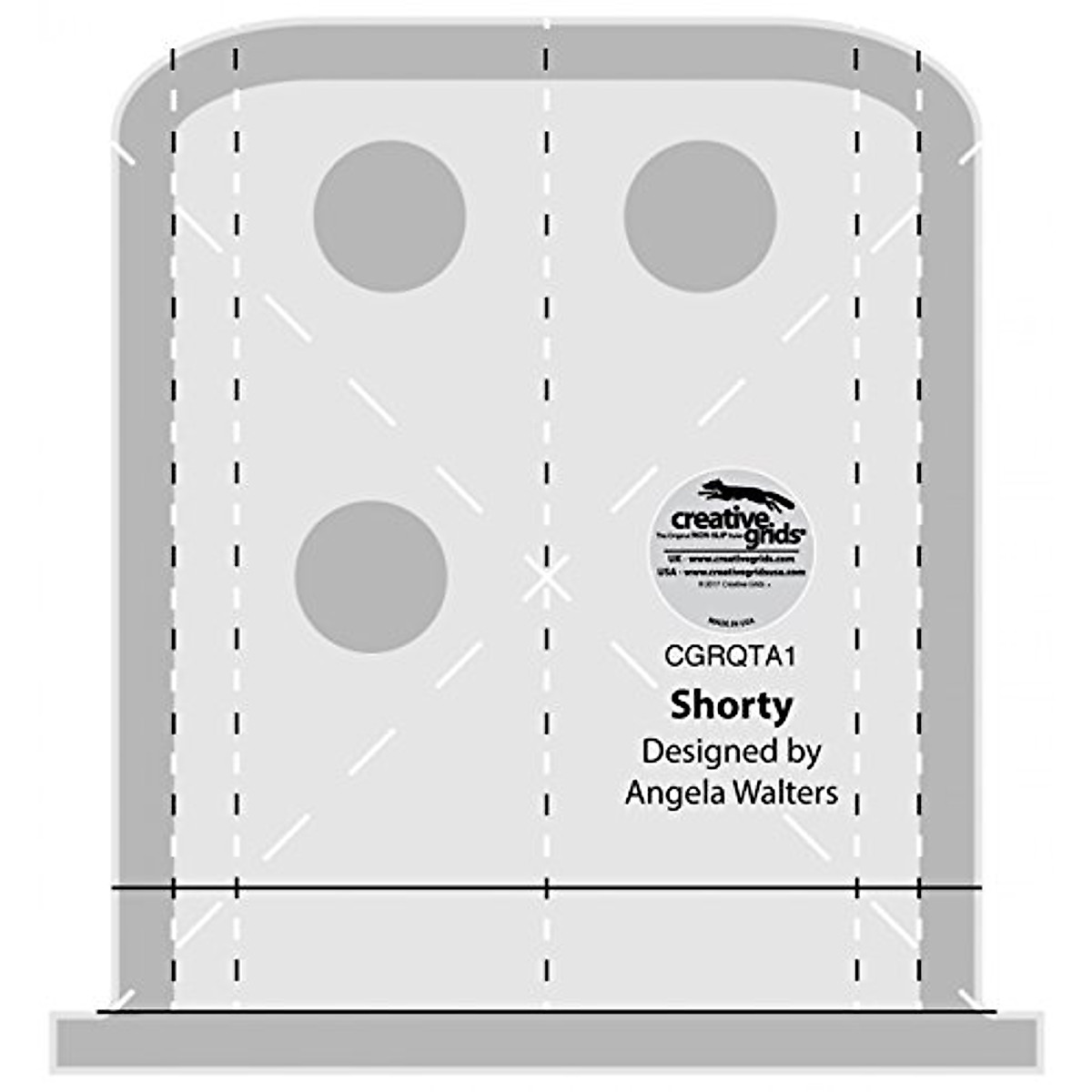 Creative Grids Machine Quilting Tools Rulers - Taj, Elvira, Chevy, Squiggy, Shorty, Slim, Archie