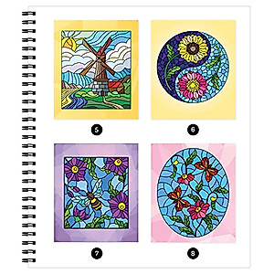 Brain Games - Sticker by Number: Flowers & Nature (28 Images to Sticker)