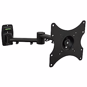 Mount-It! TV Wall Mount Bracket | Quick Release | Full Motion Swing Out Tilt Swivel | Articulating Arm for 13-42" Flat Screens and Monitors | VESA 75 to 200 | 44 Pound Capacity | Anti-Theft Locking