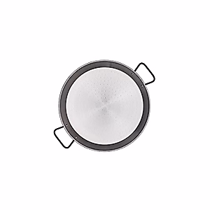 Garcima 16-Inch Pata Negra Restaurant Grade Paella Pan, 40cm
