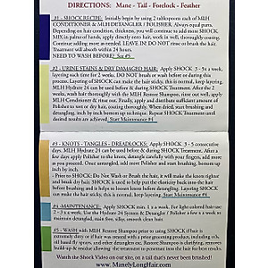 Mane-ly Long Hair SHOCK! Treatment