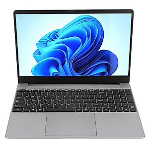 GOWENIC 15.6 Laptop for Windows 10, for Intel i7 CPU, 1920 * 1080 FHD Display, 16GB RAM 128GB ROM, Inbuilt Dual Speaker, Microphone and Camera, Keyboard Backlight (US Plug)
