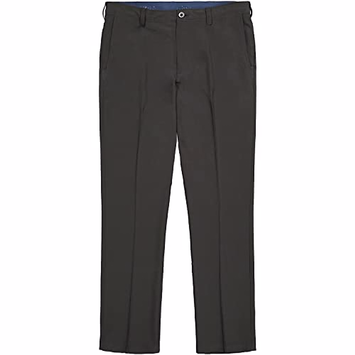 IZOD Men's Golf Swingflex Straight-Fit Flat-Front Pants, black, 38W X 30L