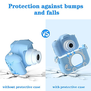 CIMELR Kids Camera Toys for 6 7 8 9 10 11 12 Years Old Boys/Girls, Kids Digital Camera for Toddler with Video, Birthday Festival for Kids, Selfie Camera for Kids, 32GB TF Card