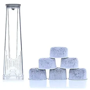 K&J Replacement Keurig Starter Kit for Keurig 2.0 Brewers - Includes Side Reservoir Filter Holder And 6-pack of Keurig 2.0 Compatible Water Filters