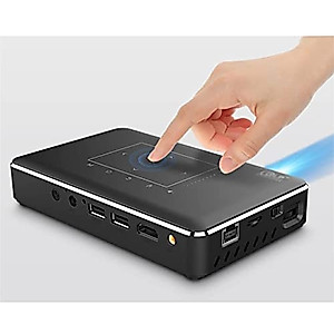 Feilx Mini Projector 2022 Upgraded Portable Video-Projector,Smart 3D Projector WiFi Bluetooth Support 4k Full HD Home Projector Portable Projector
