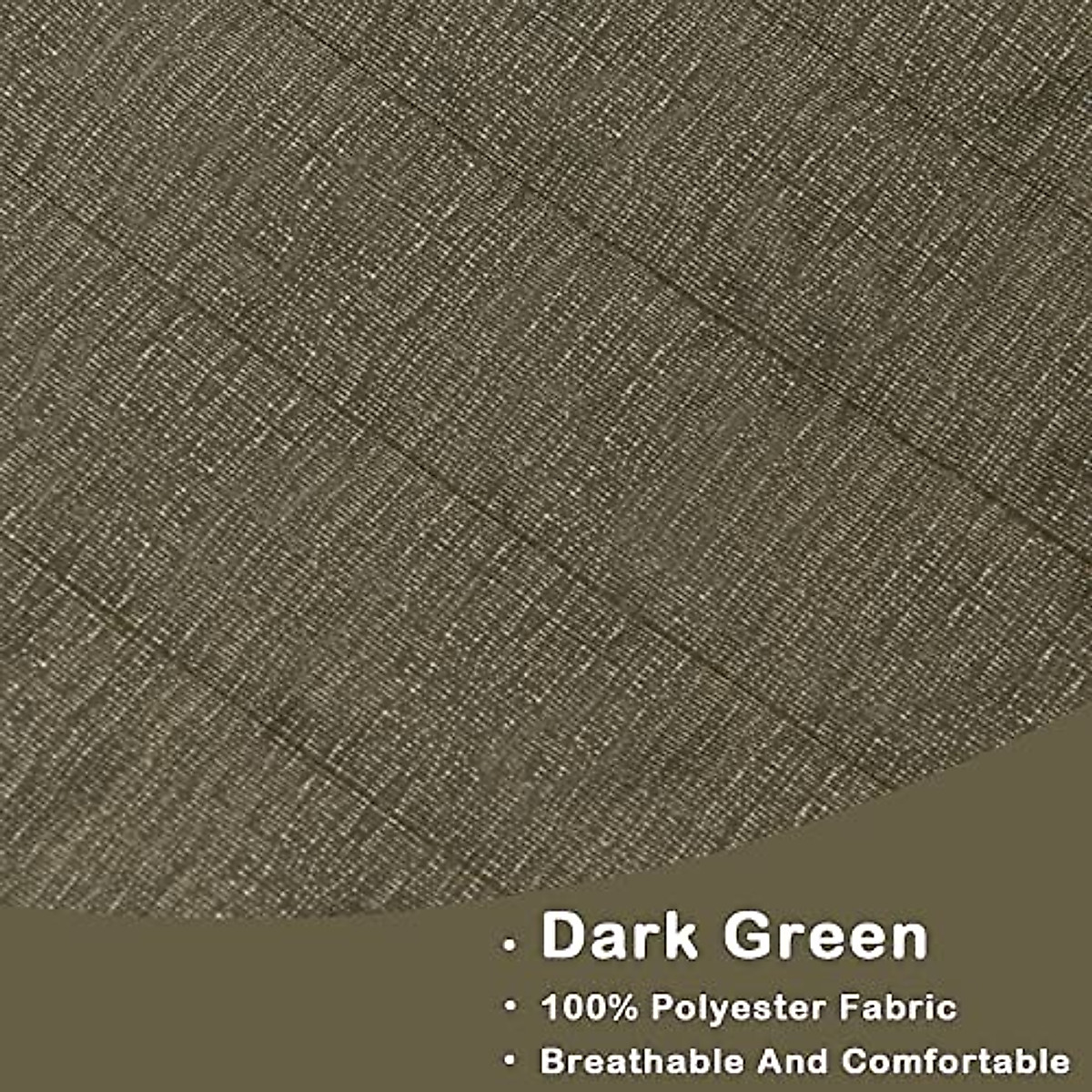 SUNNY GUARD 12.8 FT Hammock with Stand 2 Person Heavy Duty，Quilted Fabric Wood Spreader Bars,Stands & Accessories，for Indoor/Outdoor Patio Dark Green(450 lb Capacity…