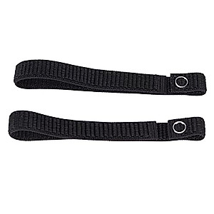 VR Controller Handle , Adjustable Silicone Washable Handle Protective Sleeve Protective Antislip with Strap for Quest 2(black)