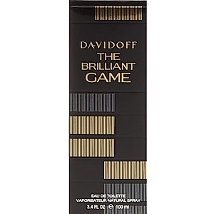 Davidoff The Brilliant Game Men's Eau de Toilette Spray, 3.4 Ounce