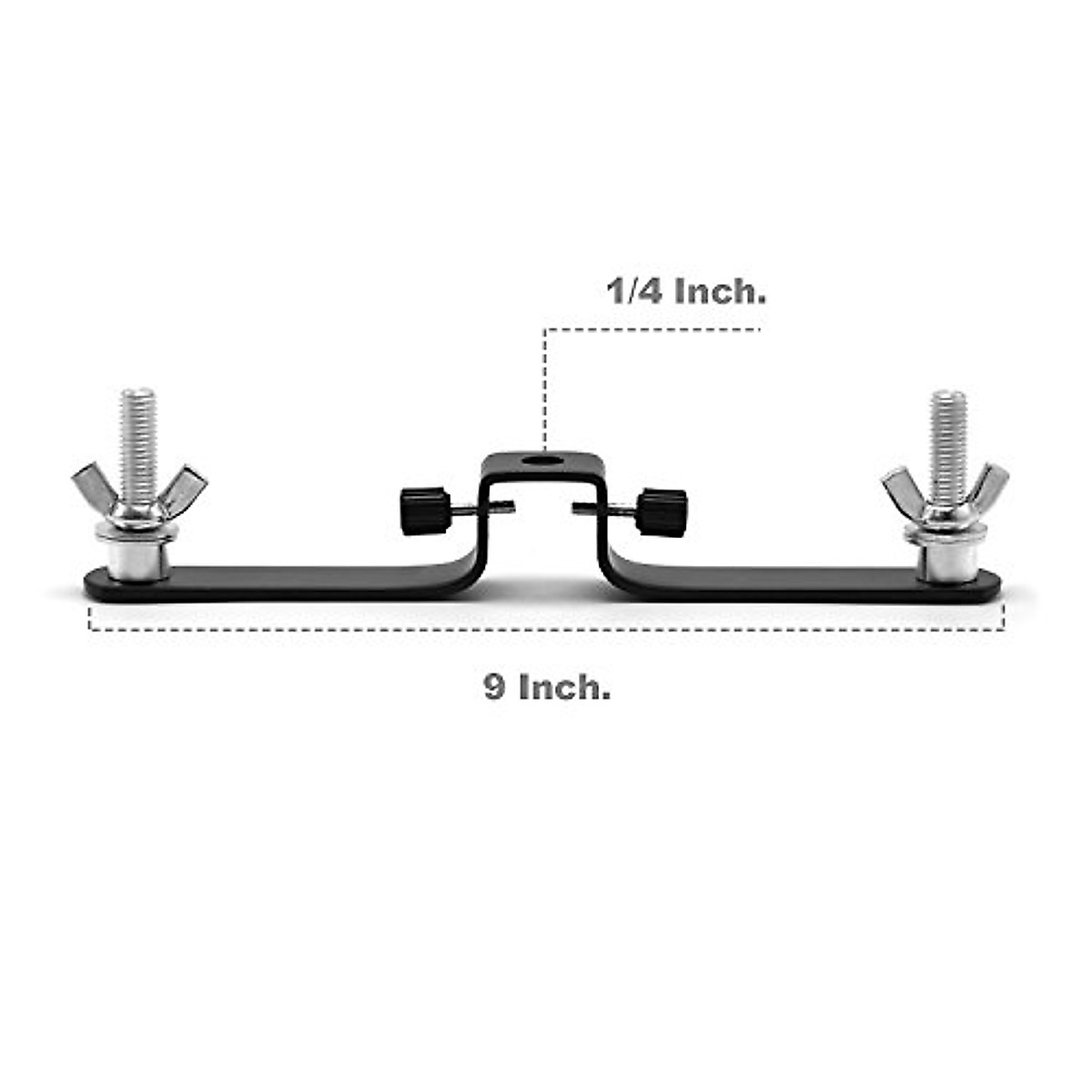 Julius Studio [2 Pack] Backdrop Support System Cross Bar Mounting Hardware Set for Photo Video Studio Shooting, JSAG364