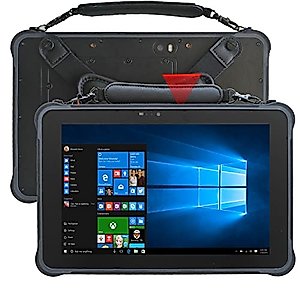 Sincoole Rugged Tablet, CPU Intel Core i5-8200Y,10.1 inch Windows 10 Pro Rugged Tablet with 2D Barcode Scanner (RAM/ROM 8GB+256GB)