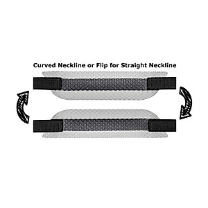 Quality Time Neck Hair Line, 2 Neckline Templates for Shaving and Keeping a Clean and Nice Neck Hairline: Stencils/Guards/Guides for Neckline Haircut, Do-it-Yourself