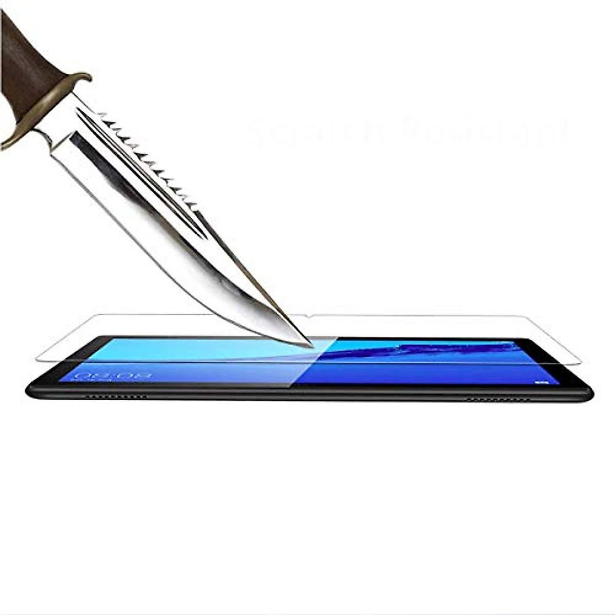 Case for Infinix Note 8i Cover + Screen Protector Tempered Glass Protective Film - YZKJ Flexible Soft Gel Black TPU Silicone Protection Case for Infinix Note 8i (6.78") - LLM22