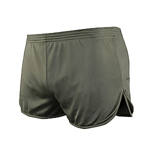 Condor Mens Running Shorts, Olive Drab, Small US