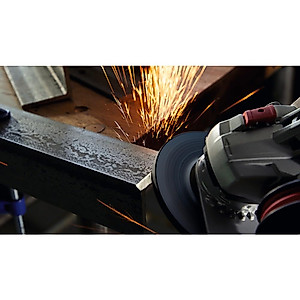 BOSCH GWS18V-10N 18V Brushless 4-1/2 – 5 In. Angle Grinder with Slide Switch (Bare Tool), Black