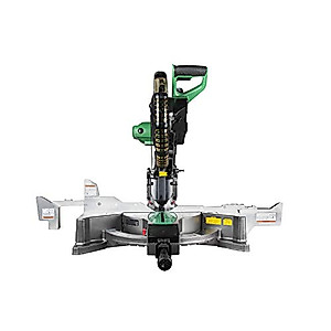 Metabo HPT 12-Inch Compound Miter Saw, Laser Marker System, Double Bevel, 15-Amp Motor, Tall Pivoting Aluminum Fence, 5 Year Warranty (C12FDHS)