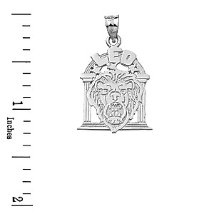 925 Sterling Silver Leo Zodiac Sign Personalized Charm Pendant