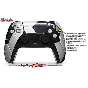 WraptorSkinz Skin Wrap compatible with Sony PS5 DualSense Controller Soccer Ball (CONTROLLER NOT INCLUDED)