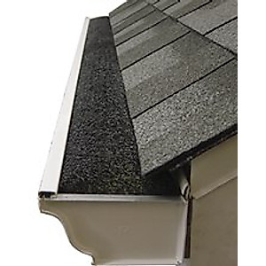 Flo-free Gutter Guard 6 Inch Best Leaf Protection Available 36 Ft Per Box