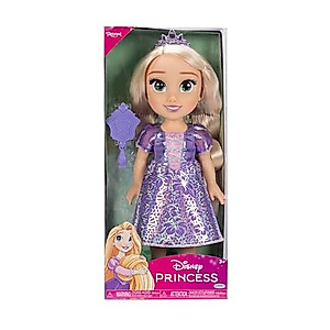 Disney Princess My Friend Rapunzel Doll 14 inch Tall includes Removable Outfit, Tiara, Shoes & Brush