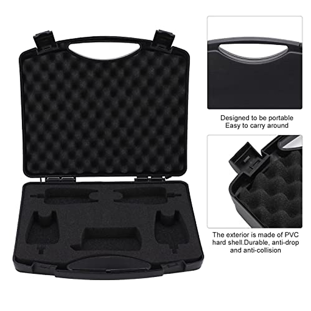 HAOX Fishing Tool Box, Portable Fish Gear Reel Storage Box for Fishing