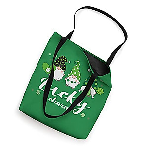 St Patricks Day, green gnomes, Irish saying Tote Bag