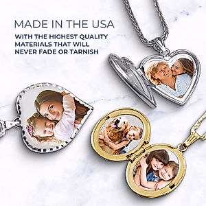 PicturesOnGold.com Saint Dymphna Round Religious Medal - Solid 14k Yellow Gold - 2/3 x 2/3 Inch, Medal With Engraving