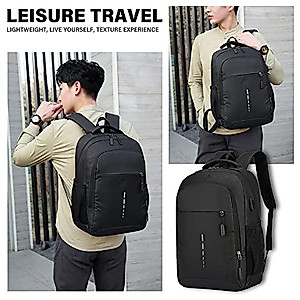 JUNJIE Laptop Backpack-15.6 Inch Water Resistant Padded Computer Bag for Collegefor Work, School, College, Nurse, Travel Daypack Purse Backpack (grey)