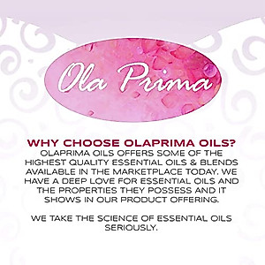 Ola Prima Lemon Eucalyptus Essential Oil – Therapeutic Grade for Aromatherapy, Diffuser, Relaxation, Cosmetic Making, Dropper – 4 fl oz – Eucalyptus Lemon Scent Aromatherapy Oil