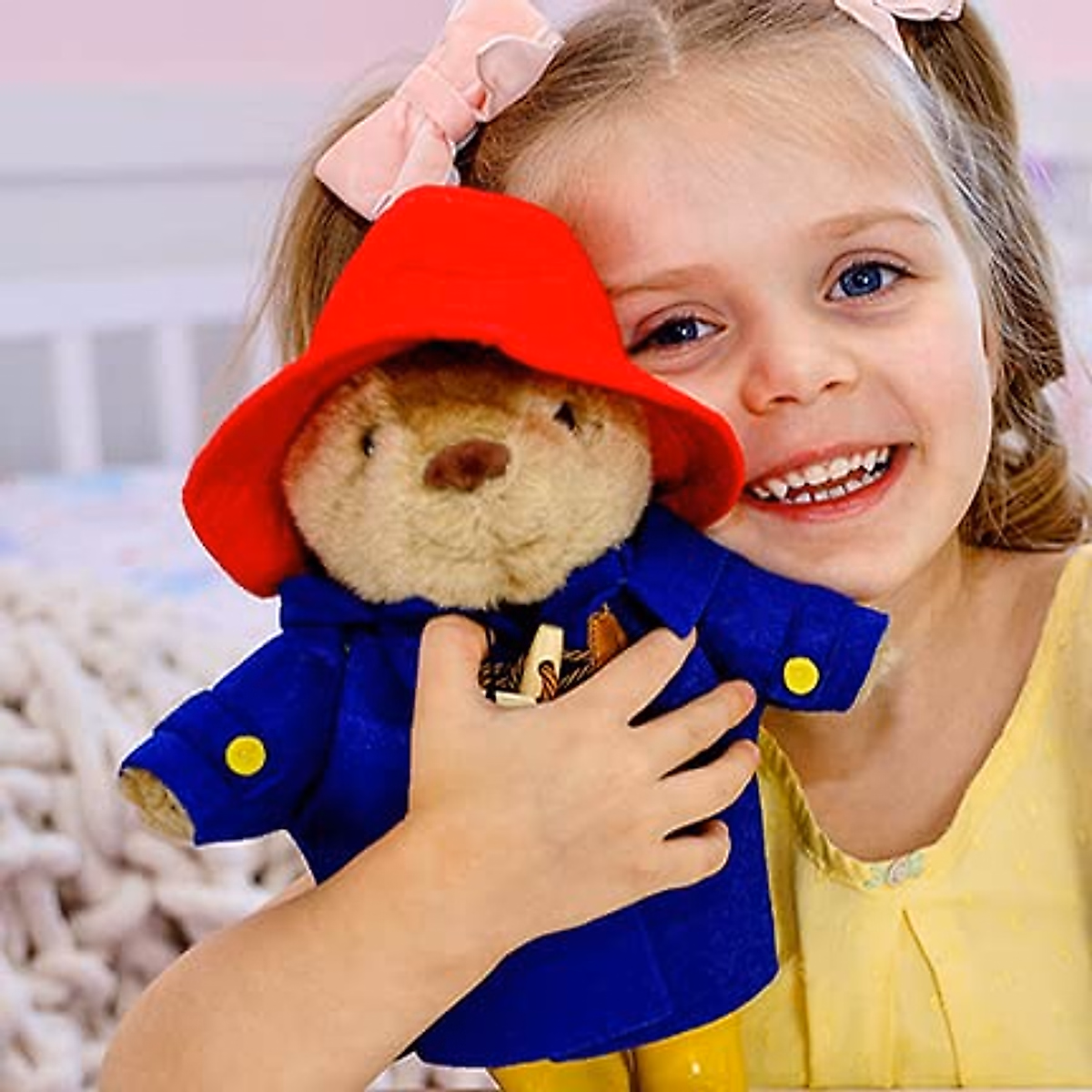 YOTTOY Paddington Bear Collection | Classic Paddington Bear Soft Stuffed Animal Plush Toy - 10”H