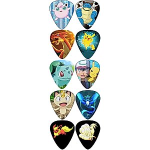 Pokemon Standard Guitar Picks (071mm)