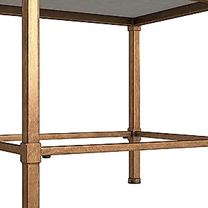 Hillsdale Furniture Katherine Vanity Stool, Golden Bronze